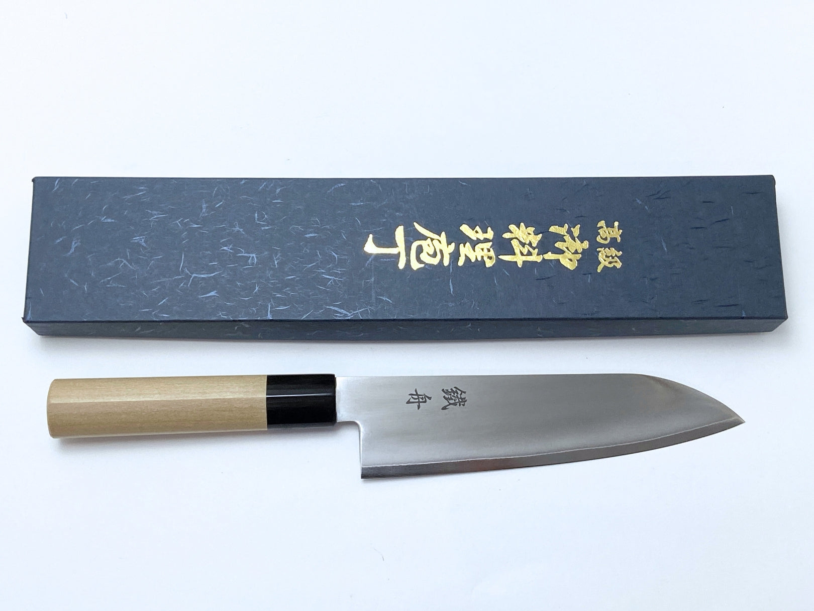 TESSHU Santoku 180mm VG10 Stainless steel Blade Japanese Knife ...