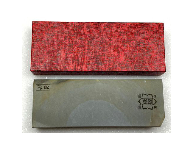 Shobu Asagi Kanmaki Japanese Natural Sharpening Stone 1020g – Aframes Tokyo